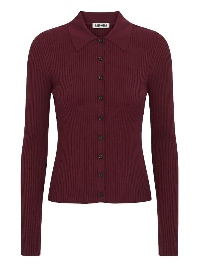 ME+EM Merino Cashmere Slim Knit Shirt